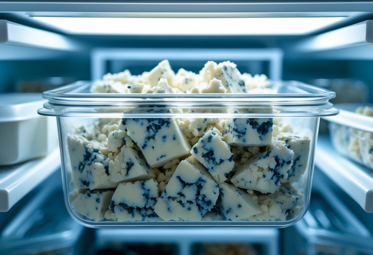 Can Blue Cheese Crumbles Be Frozen? Expert Freezing & Recipe Tips ...