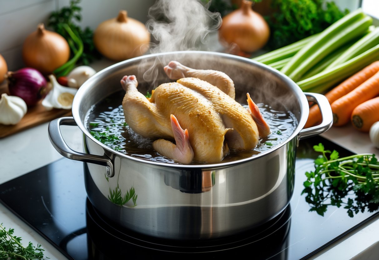 Boiling a Whole Chicken: Easy Step-by-Step Recipe - Drool Recipes