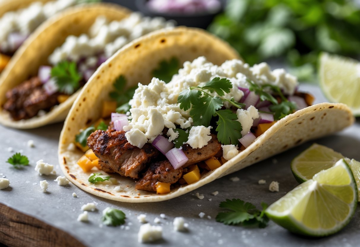 Queso Fresco on Tacos Recipe: Easy Steps for Delicious Tacos - Drool ...