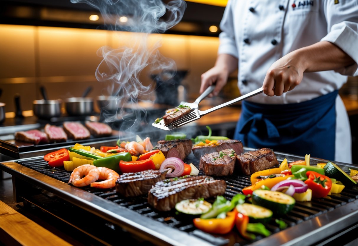 Hibachi on Flat Top Grill Recipe: Sizzling Steakhouse Flavors at Home ...