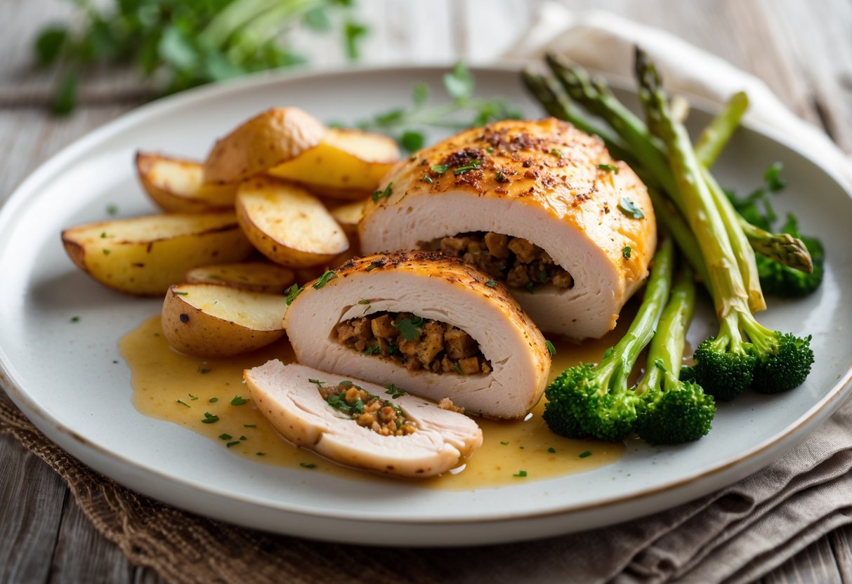 Stuffed Chicken Sides Recipe: Ingredients & Easy Steps - Drool Recipes