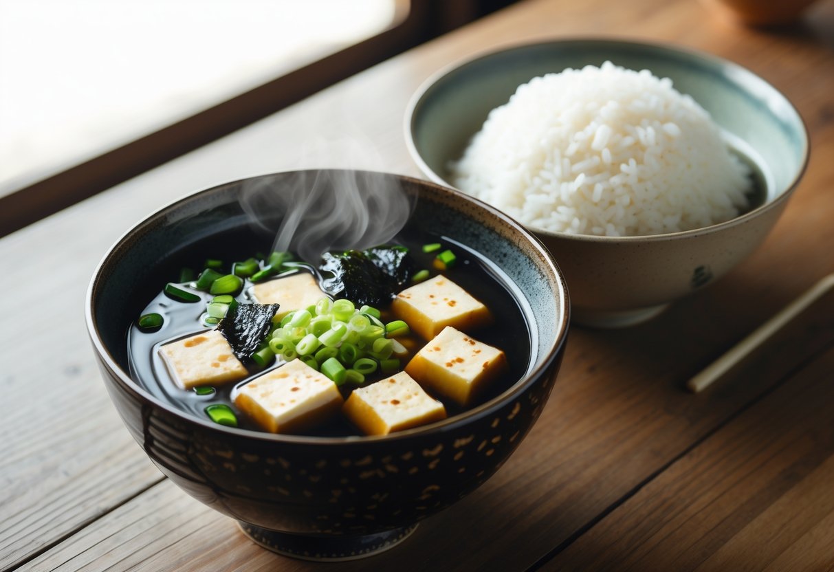 Miso Soup And Rice Recipe: Easy Steps For a Tasty Meal - Drool Recipes