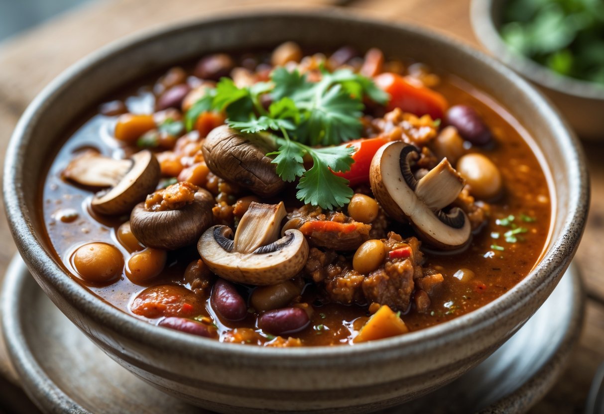 Mushrooms in Chili Recipe: Easy Steps & Ingredients - Drool Recipes
