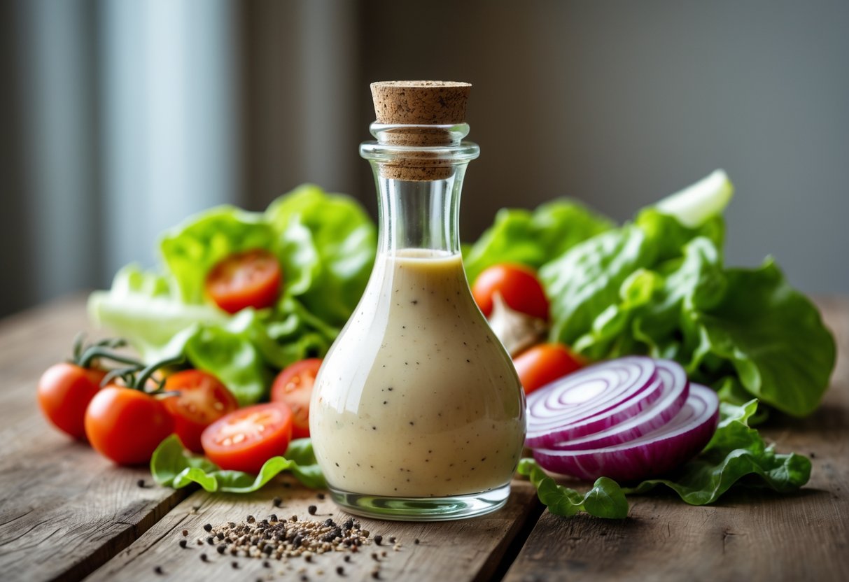 House of Prime Rib Salad Dressing Recipe: Creamy Garlic-Herb Emulsion ...