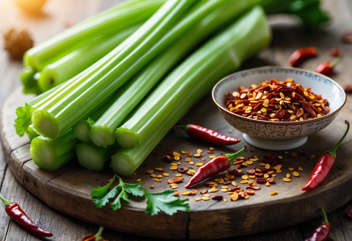 Celery Spicy Recipe: Easy Ingredients & Cooking Steps - Drool Recipes