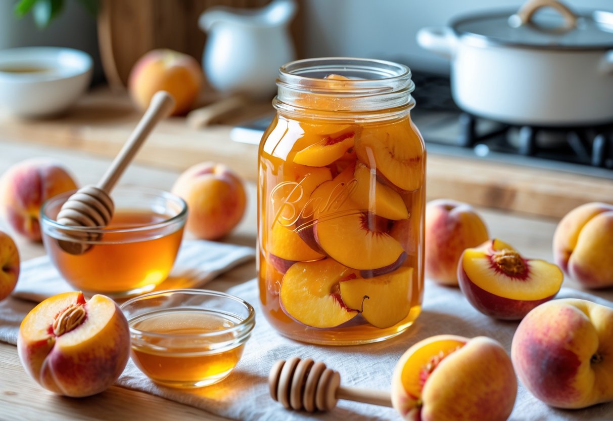 Peach Syrup Recipe: Ingredients & Step-By-Step Guide - Drool Recipes