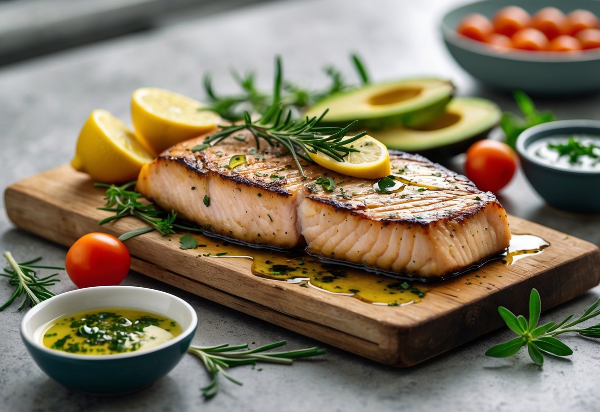 Swordfish Steak Recipe: Easy Ingredients & Cooking Steps - Drool Recipes