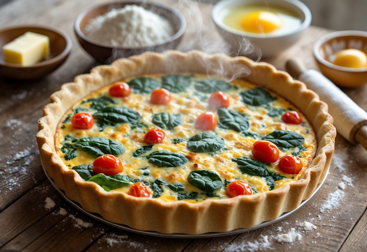 Quiche Crust Recipe: Ingredients List & Step-by-Step Instructions ...