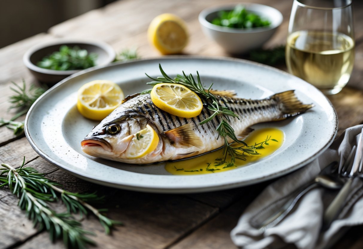 Striped Bass Recipe: Flaky White Fish with Lemon-Herb Brightness ...