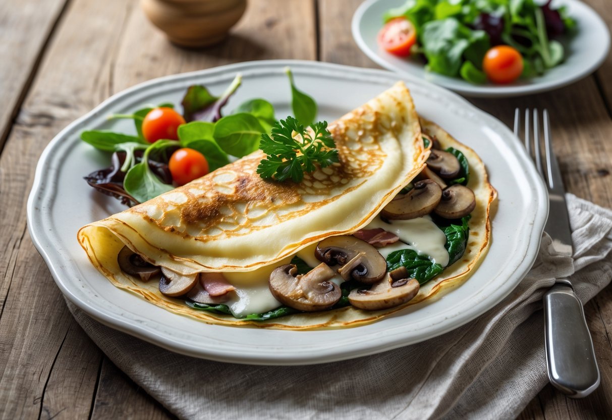 Savory Crepe Recipe: Easy Ingredients & Step-by-Step Guide - Drool Recipes