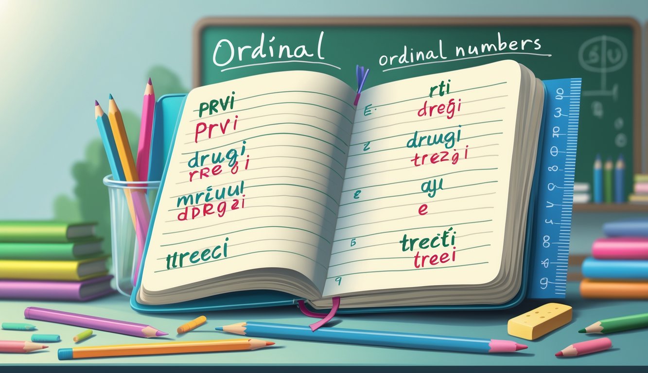 Redni brojevi: Pravila, upotreba i gramatičke osobitosti