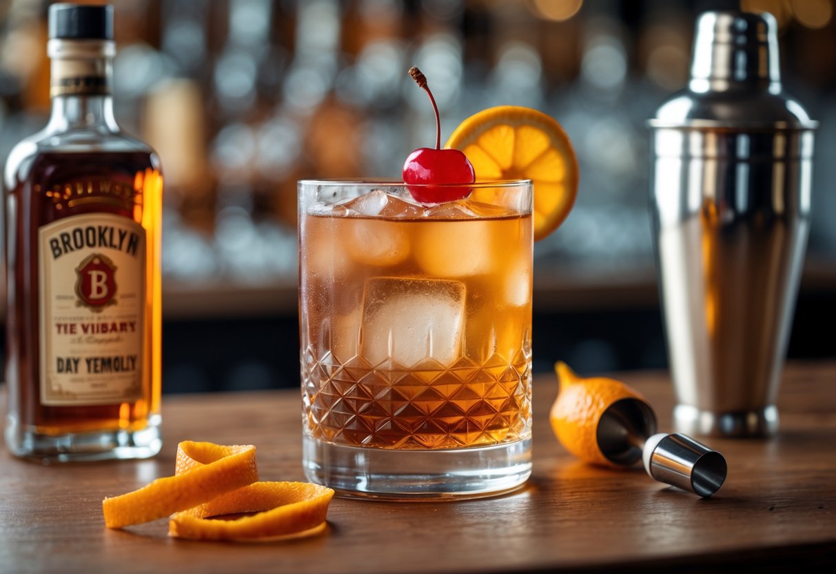 Brooklyn Cocktail Recipe - Drinks Daddy