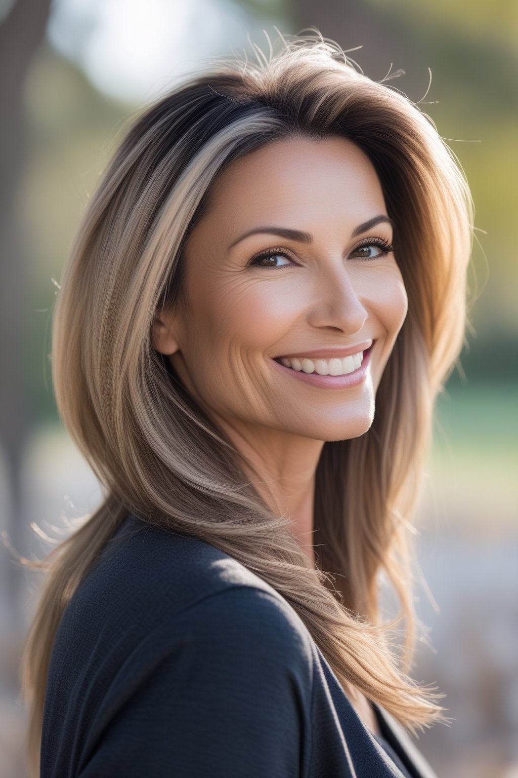 35 of the Top Chic Long Hairstyles for Women Over 40 Who Secretly ...