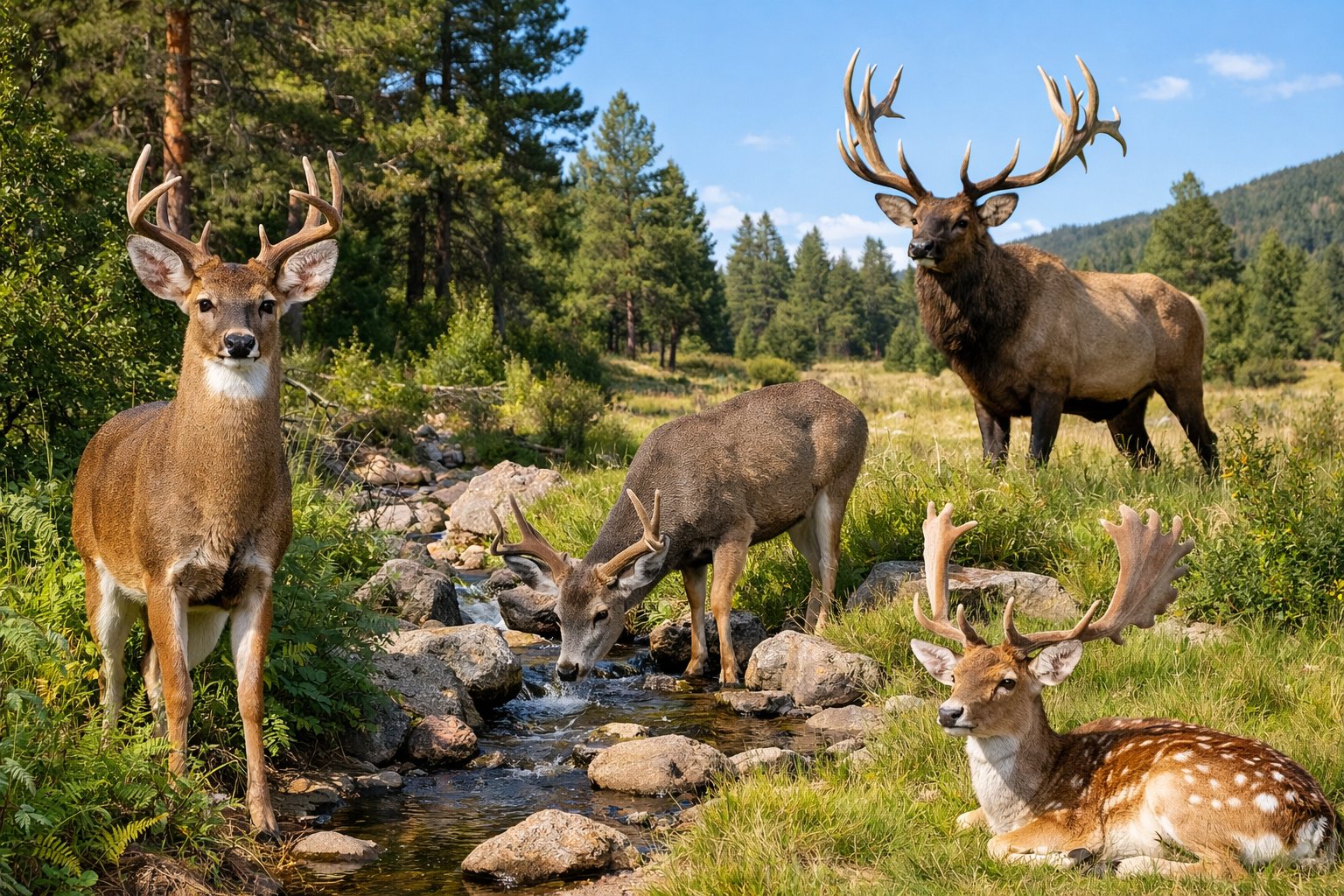 How Many Types of Deer Are There? Complete Guide by Species - Know Animals