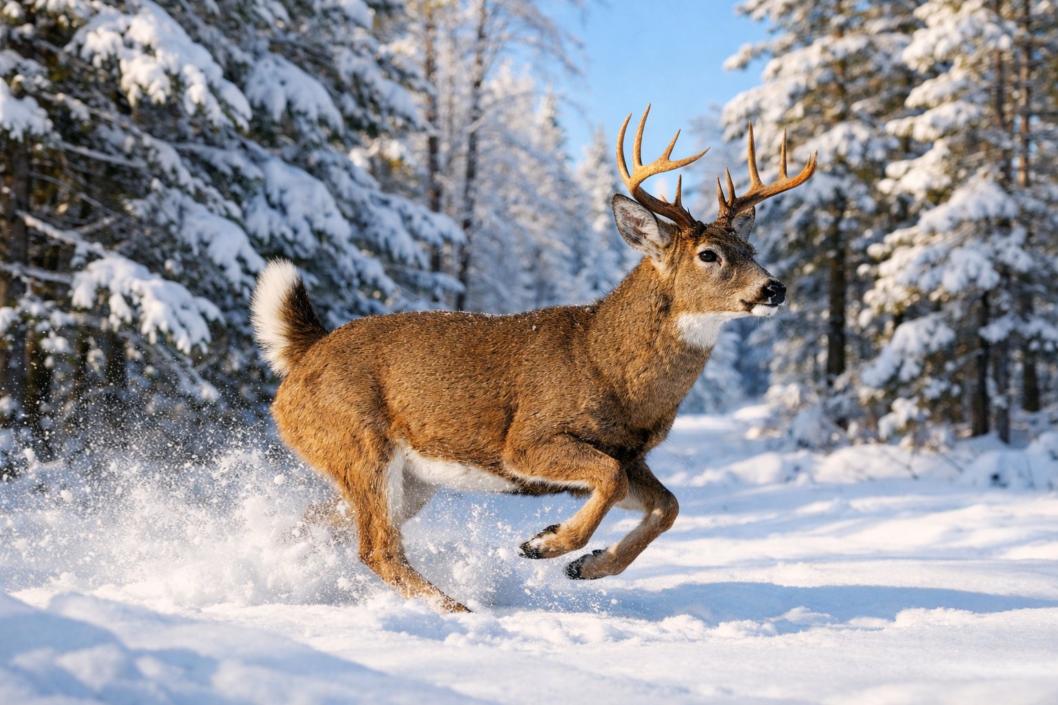 How Fast Can a Deer Run in the Winter? Understanding Winter Speeds ...