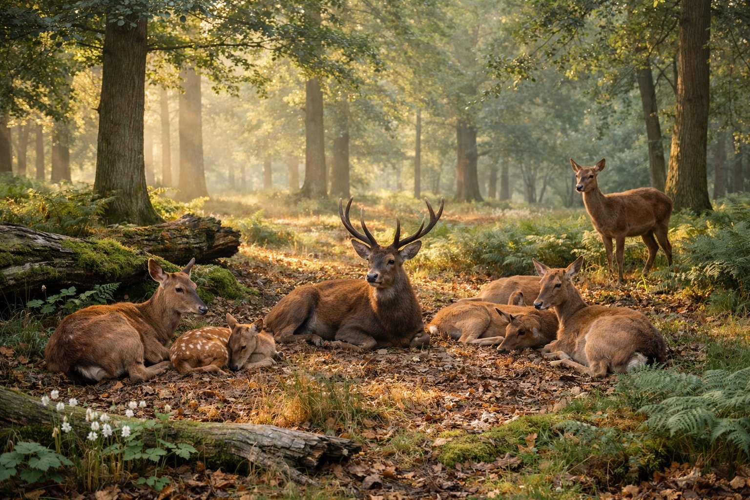 Where Do Deer Sleep in the UK? Bedding Habits & Locations - Know Animals