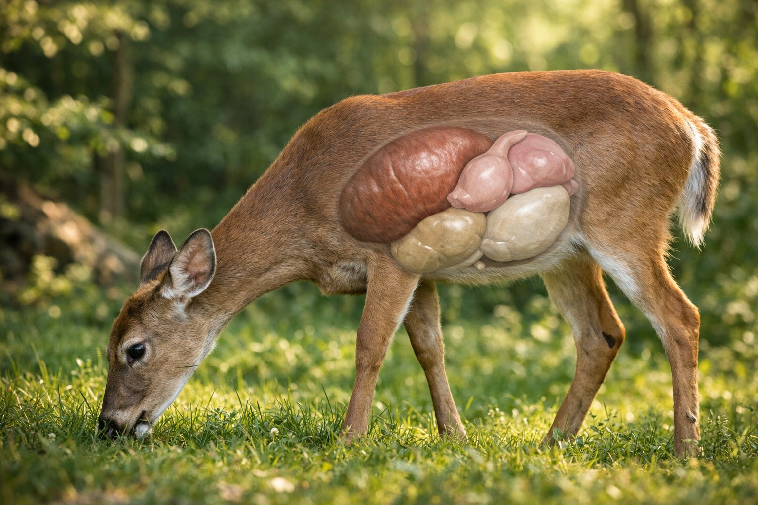 How Many Stomachs Does a Deer Have? Deer Digestive System Explained ...
