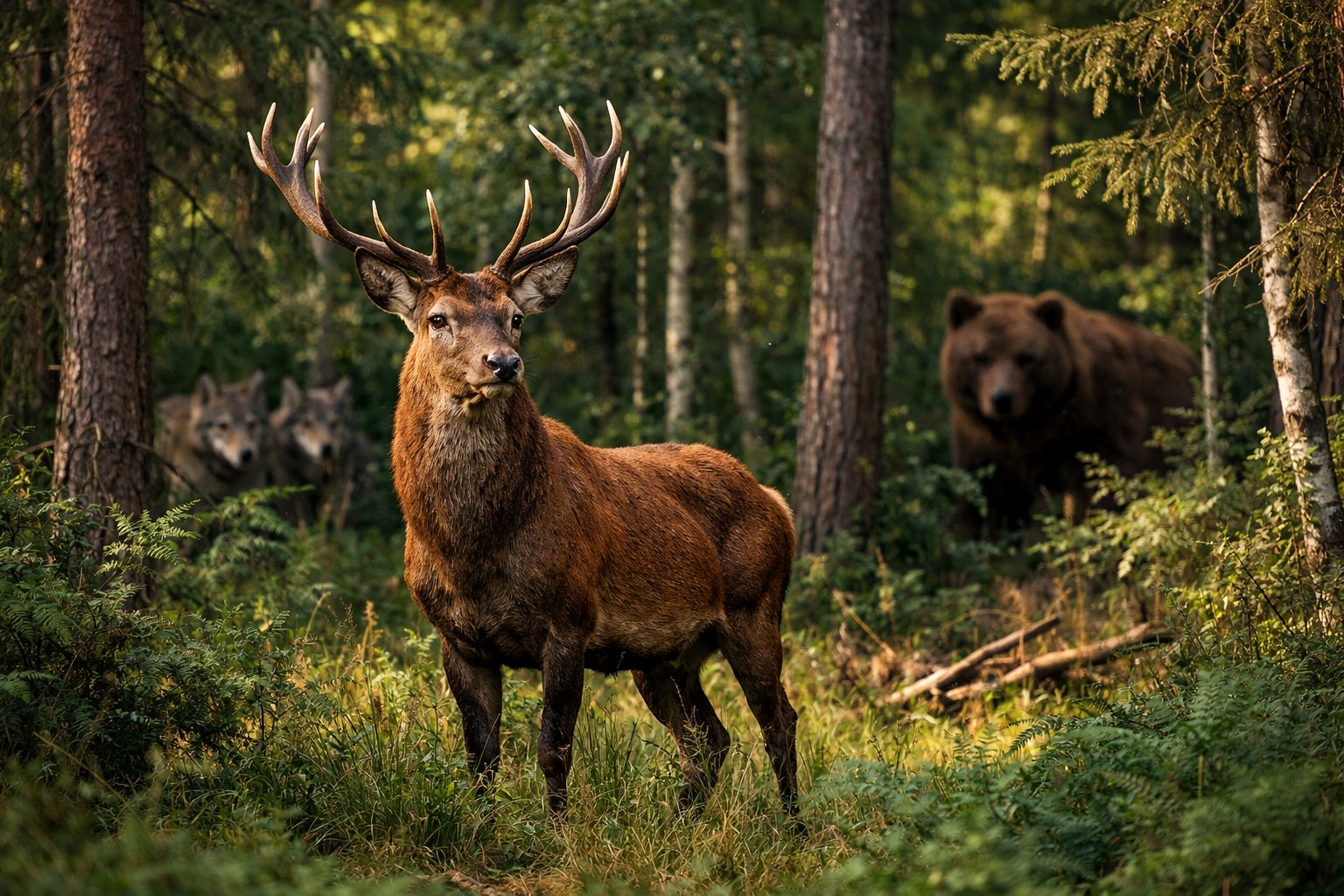 What Eats Red Deer? Key Predators and Natural Threats - Know Animals