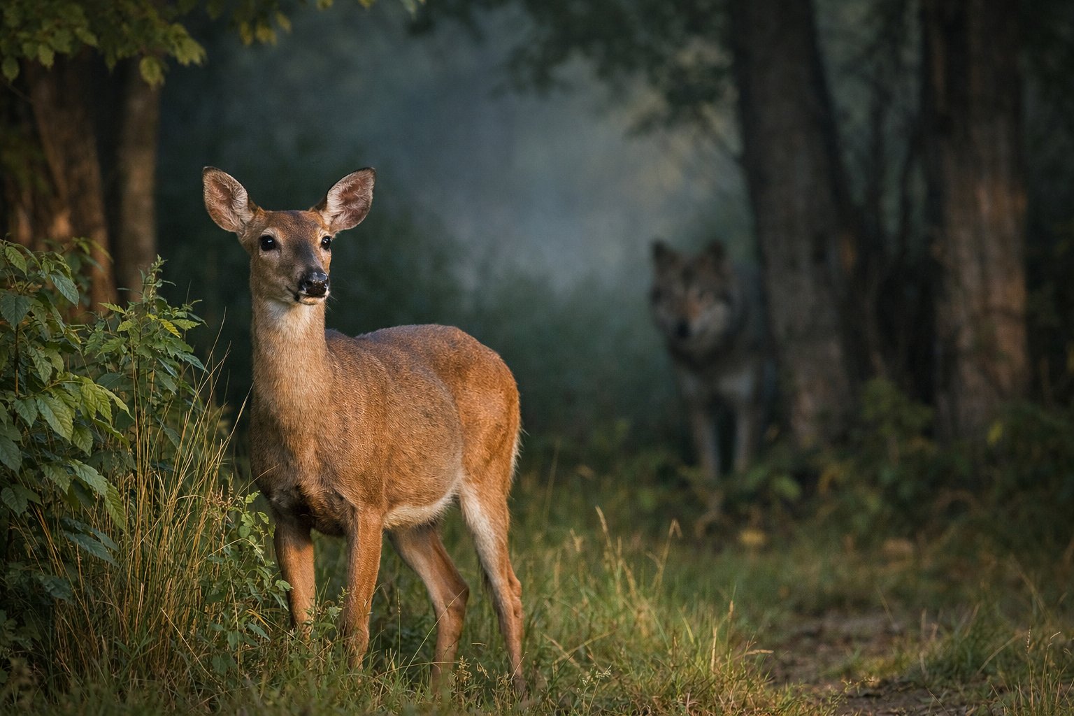 What Animal Is a Deer Afraid Of? Key Predators and Fear Responses ...