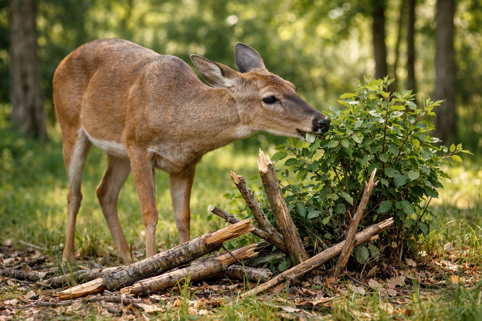 Do Deer Break Branches? Insights Into Damage and Protection - Know Animals
