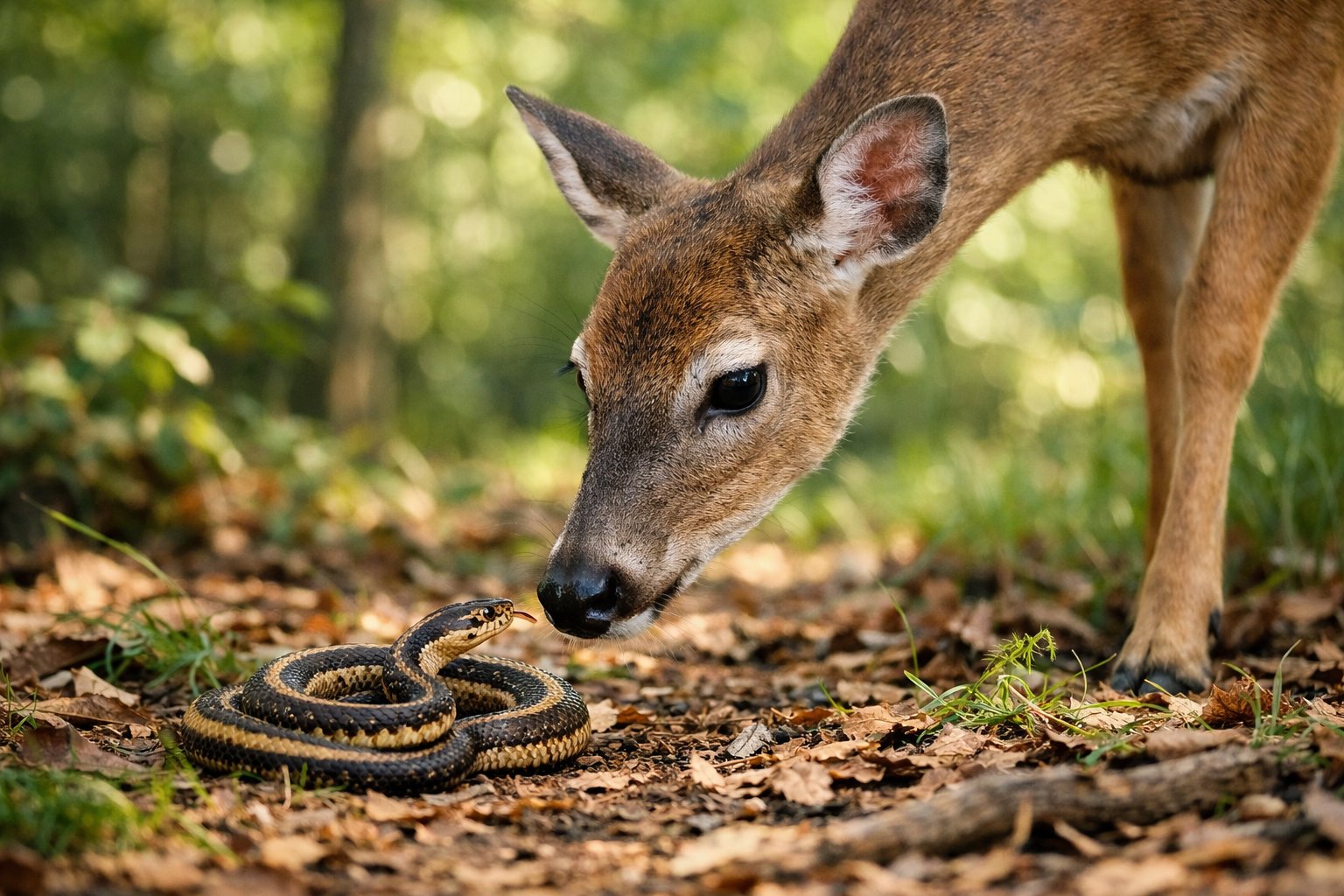 Do Deer Eat Snakes? Exploring Unusual Deer Diet Habits - Know Animals
