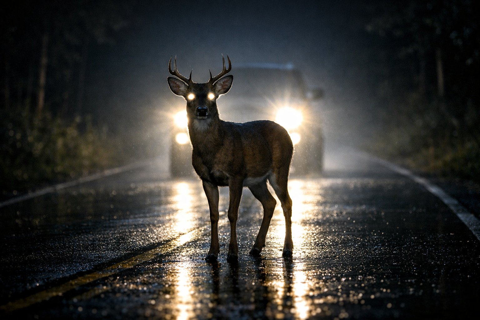 Why Do Deer Freeze in Headlights? The Science Behind the Reaction ...