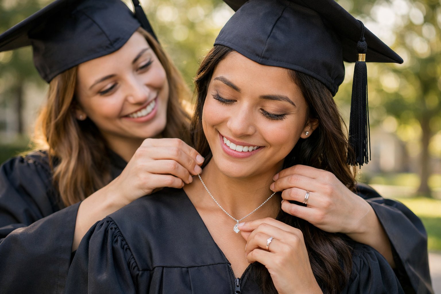 Caps Off, Hearts Full: Graduation Necklace Gifts for the Best Friend W ...