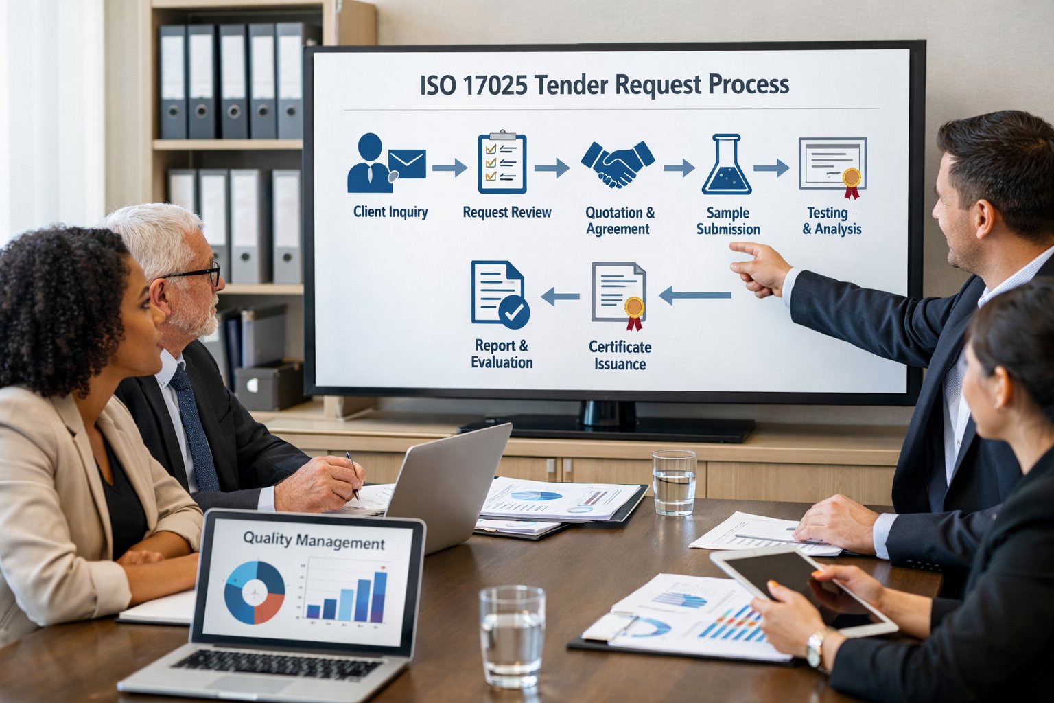ISO 17025 Tender Request Process (Clause 7.1)