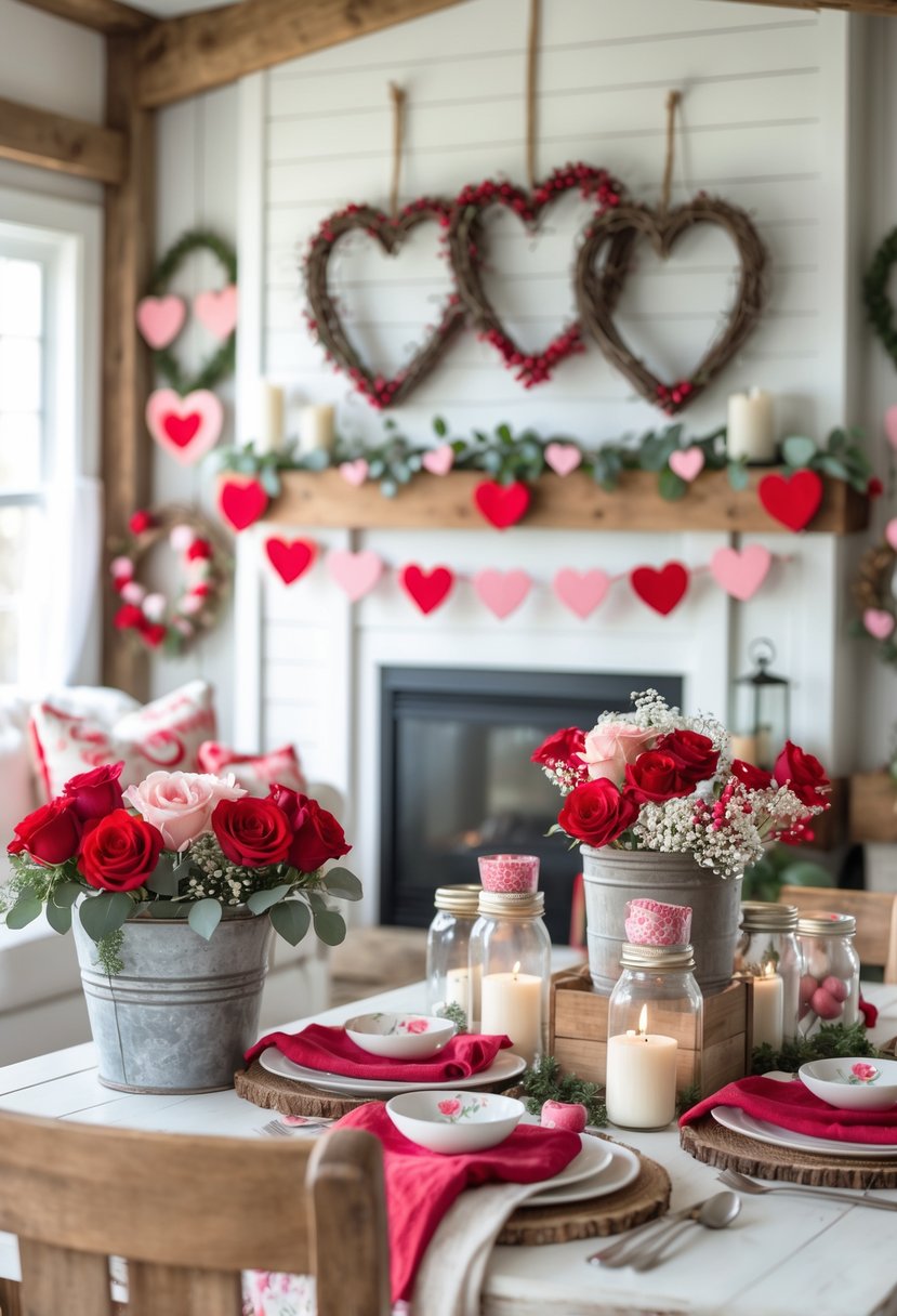 18 Farmhouse Valentine Home Decor Ideas - MummyTime