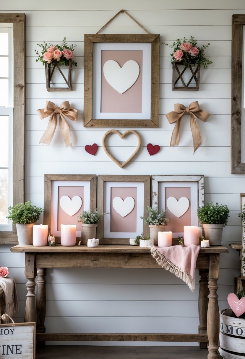 18 Farmhouse Valentine Home Decor Ideas - MummyTime