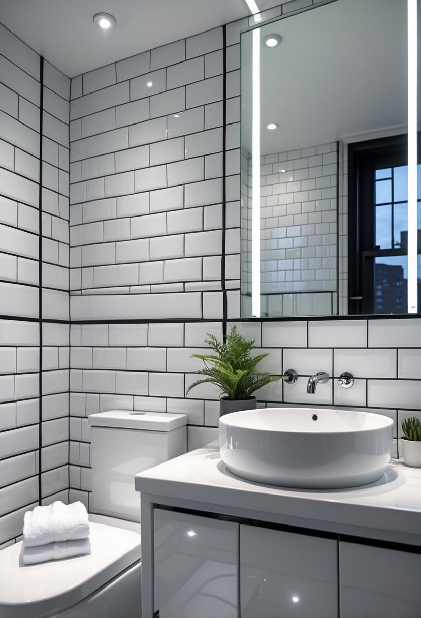 15 Classic Black and White Bathroom Decor Ideas - MummyTime