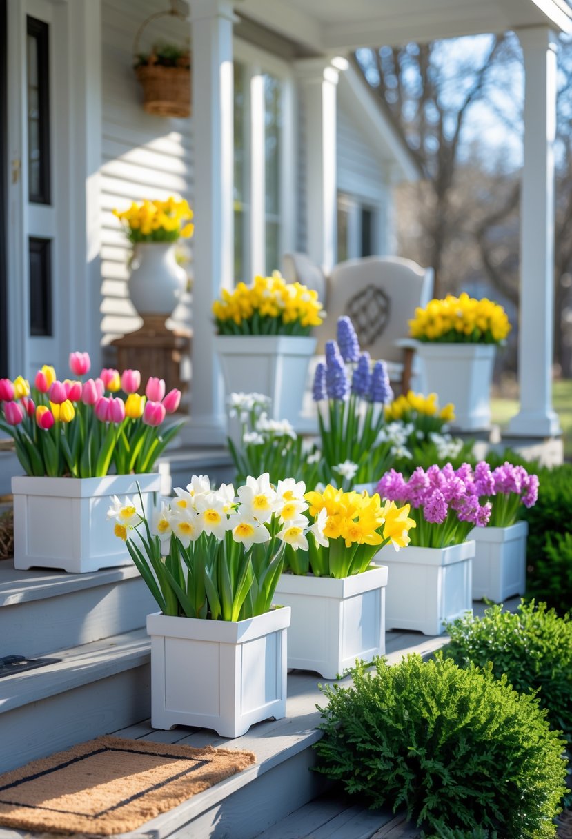15 Fresh Spring Front Porch Decor Ideas - MummyTime