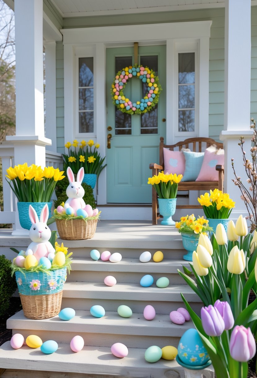 15 Fresh Spring Front Porch Decor Ideas | Footted