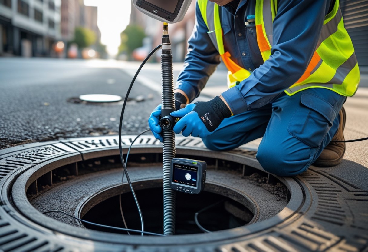 How To Use Video Camera Technology For Sewer Line Inspections