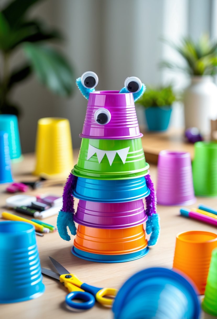 15 Easy Plastic Cup Craft Ideas for Fun - WithLoveLive