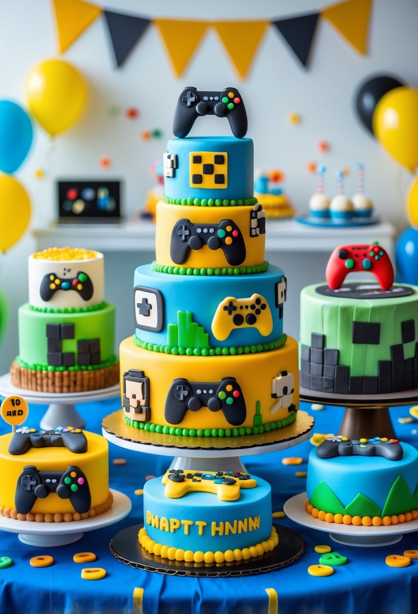 15 Gamer Cake Ideas for Boys - WithLoveLive