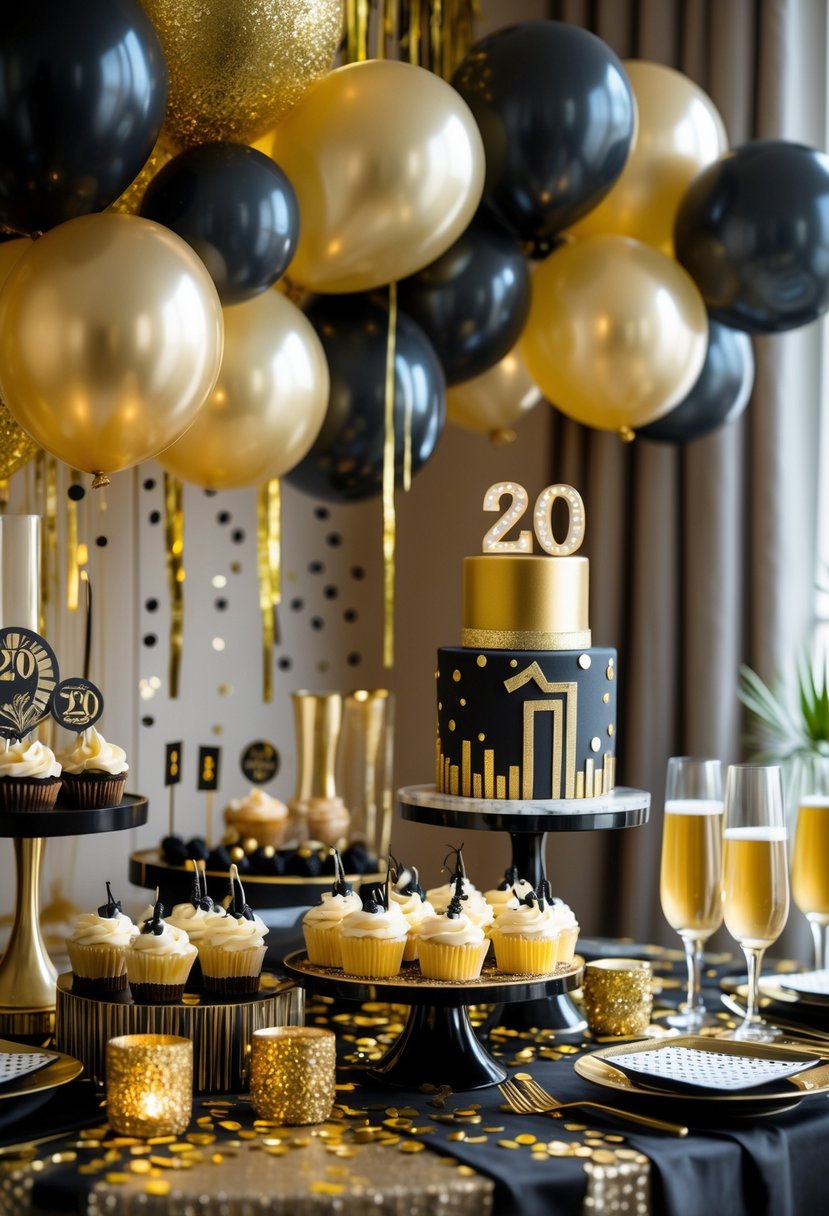 16 RIP 20s Birthday Party Decor Ideas - WithLoveLive