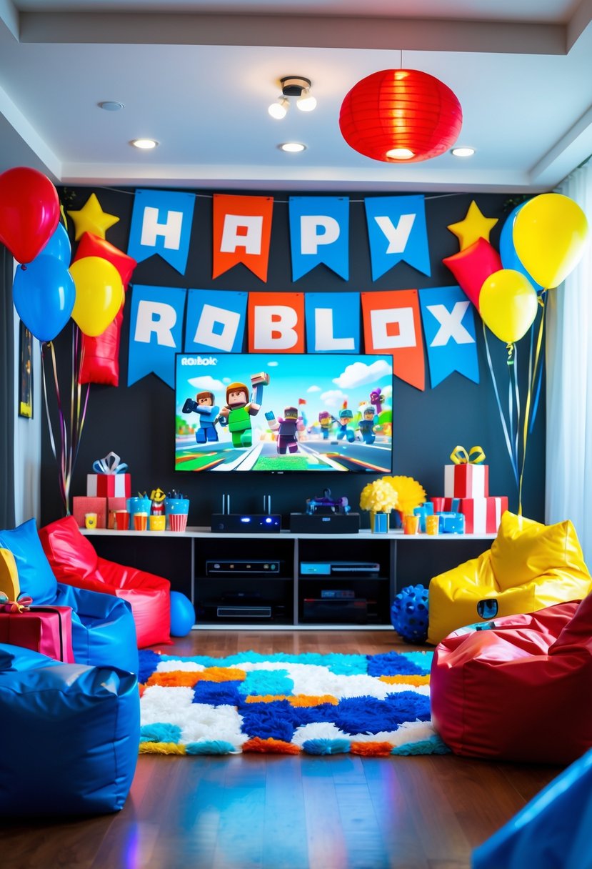 15 Roblox Birthday Party Decor Ideas | Mummy Time