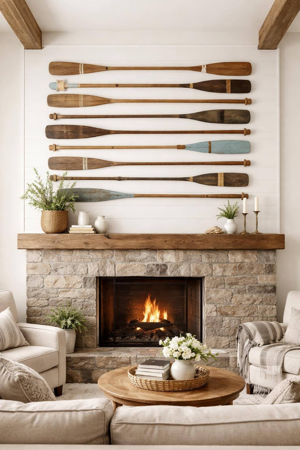 15 Oars on Wall Decor Ideas You'll Want to Try | Footted