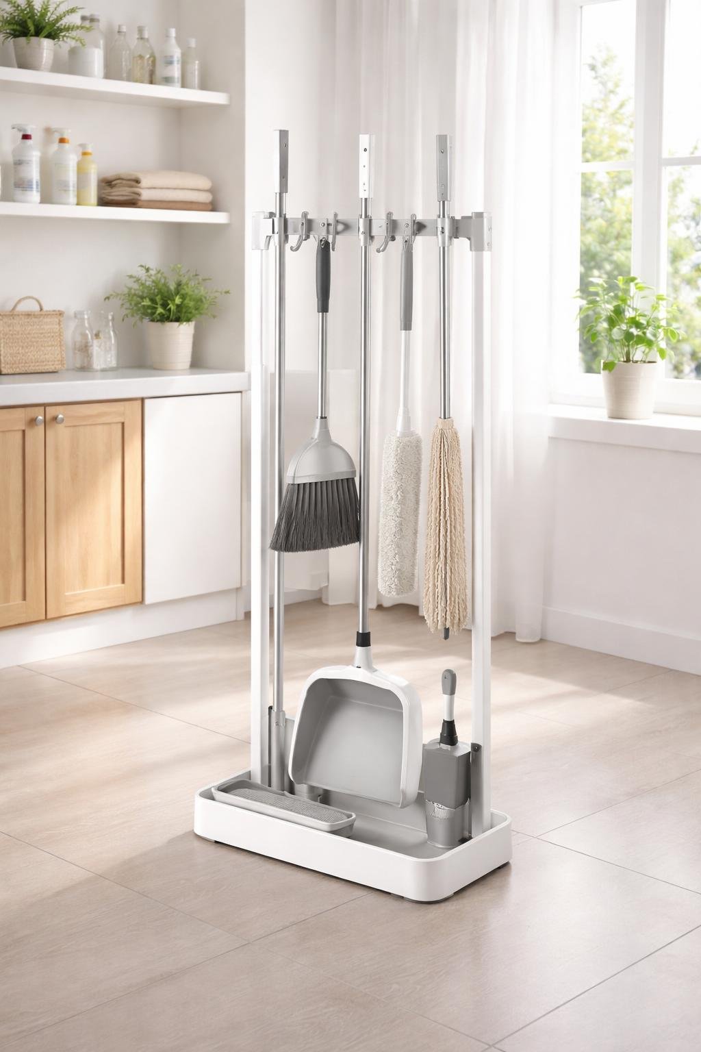 15 Mop and Broom Storage Ideas That Hide the Mess | Footted