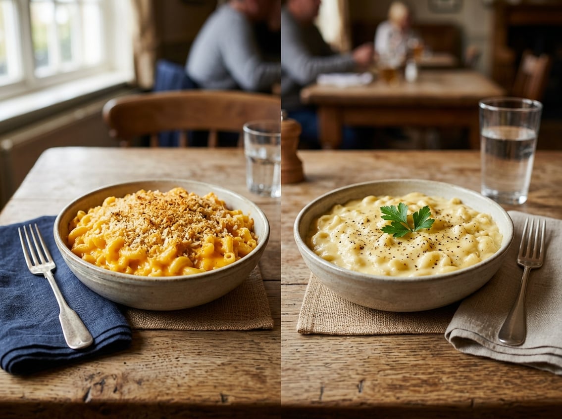 American Mac and Cheese Vs British Macaroni Cheese - Tastylicious