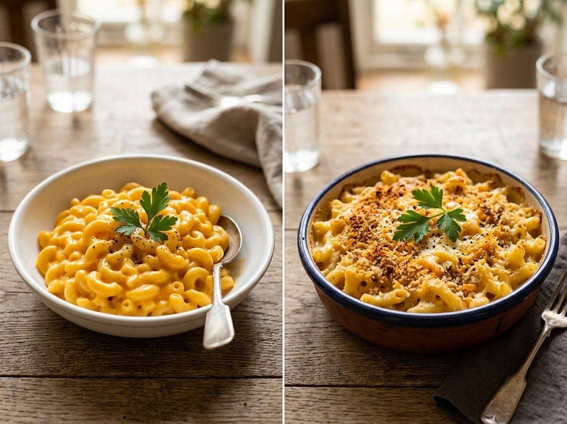 American Mac and Cheese Vs British Macaroni Cheese - Tastylicious