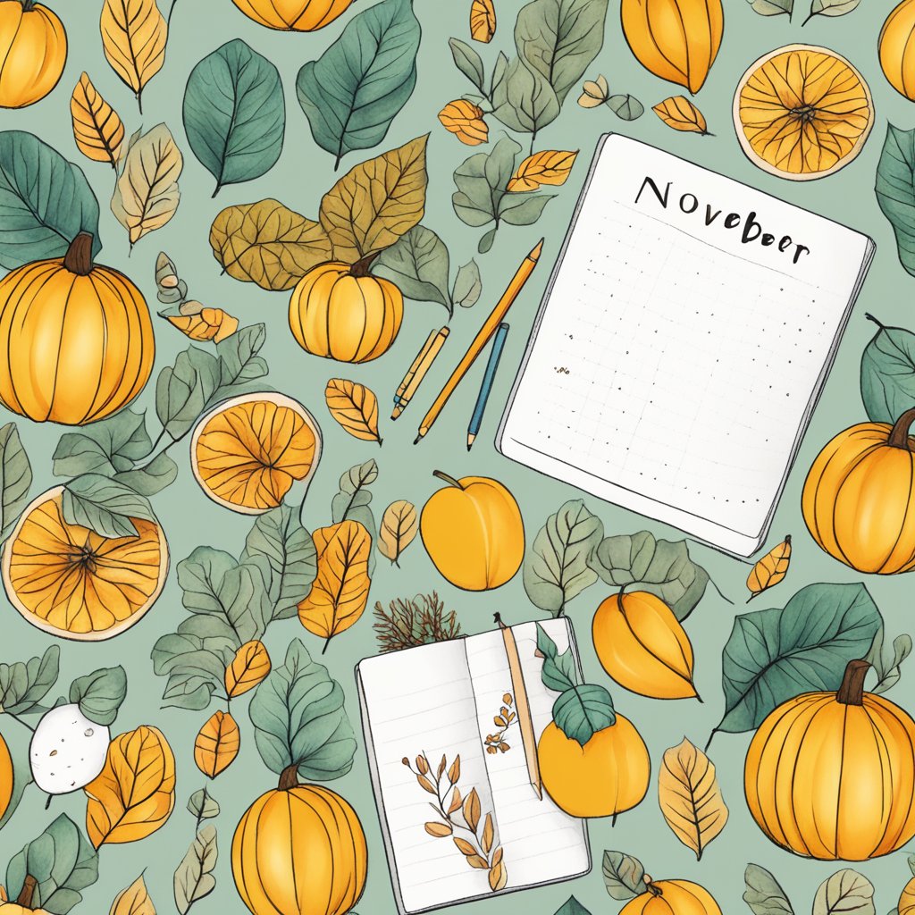 11 Beautiful November Bullet Journal Ideas - Ashley Yeo