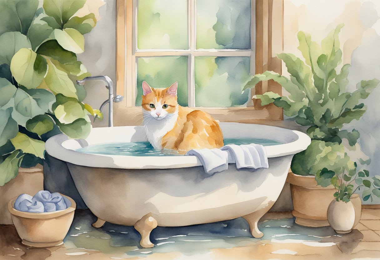 How to Bathe a Cat: The Ultimate Feline Splash Fest Survival Guide - Happy Cat Formula