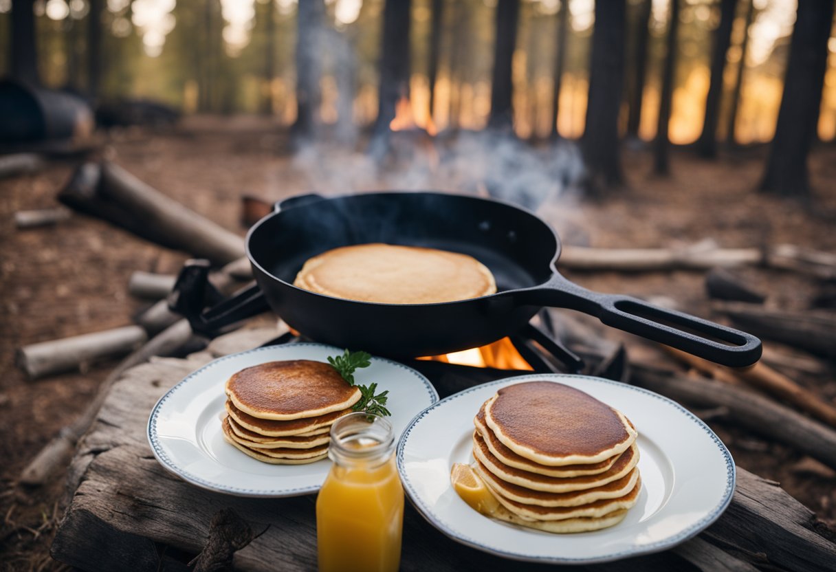 Opskrift på pandekager over bål: Sådan laver du lækre pandekager i ...