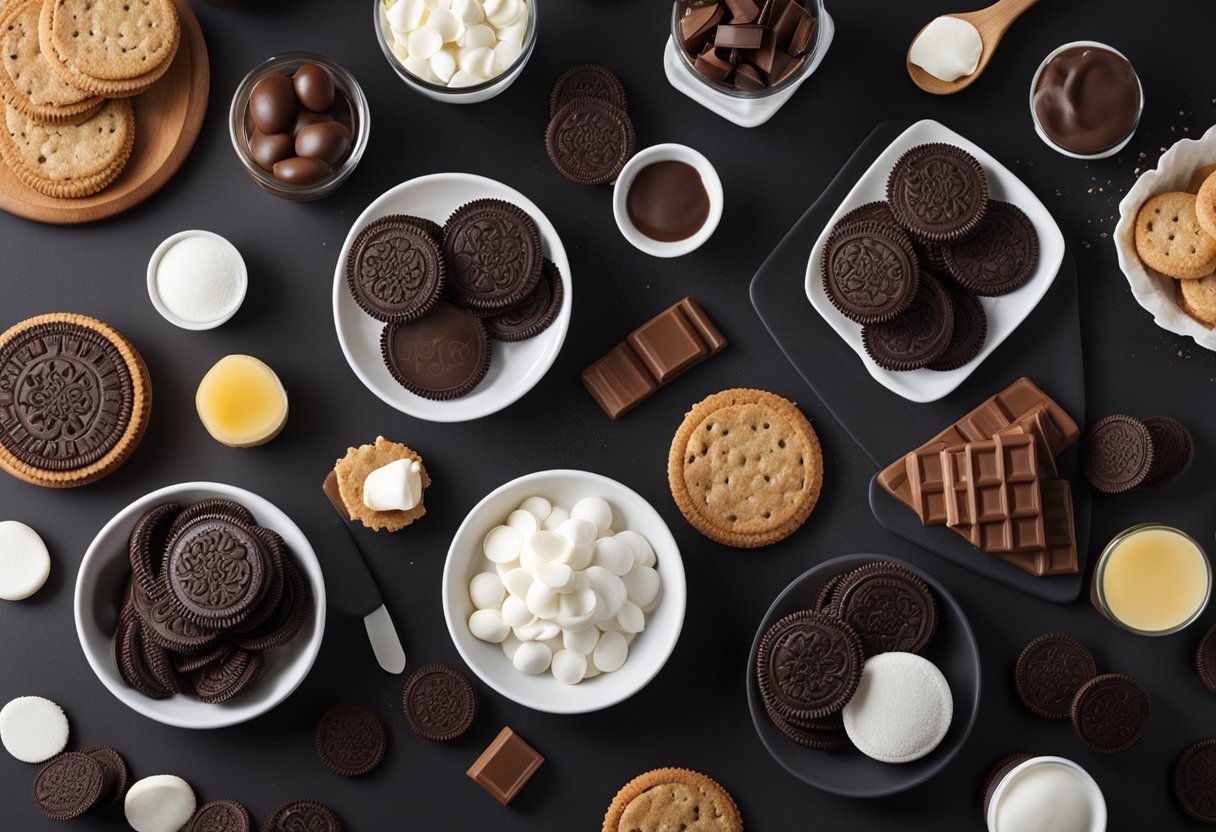 Opskrift på Oreo-kager med chokoladestykker og vaniljefyld - MenuBoxen