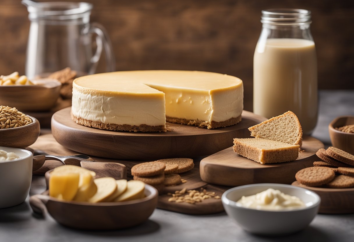 Opskrift på cheesecake med digestive uden husblas - nem og lækker ...