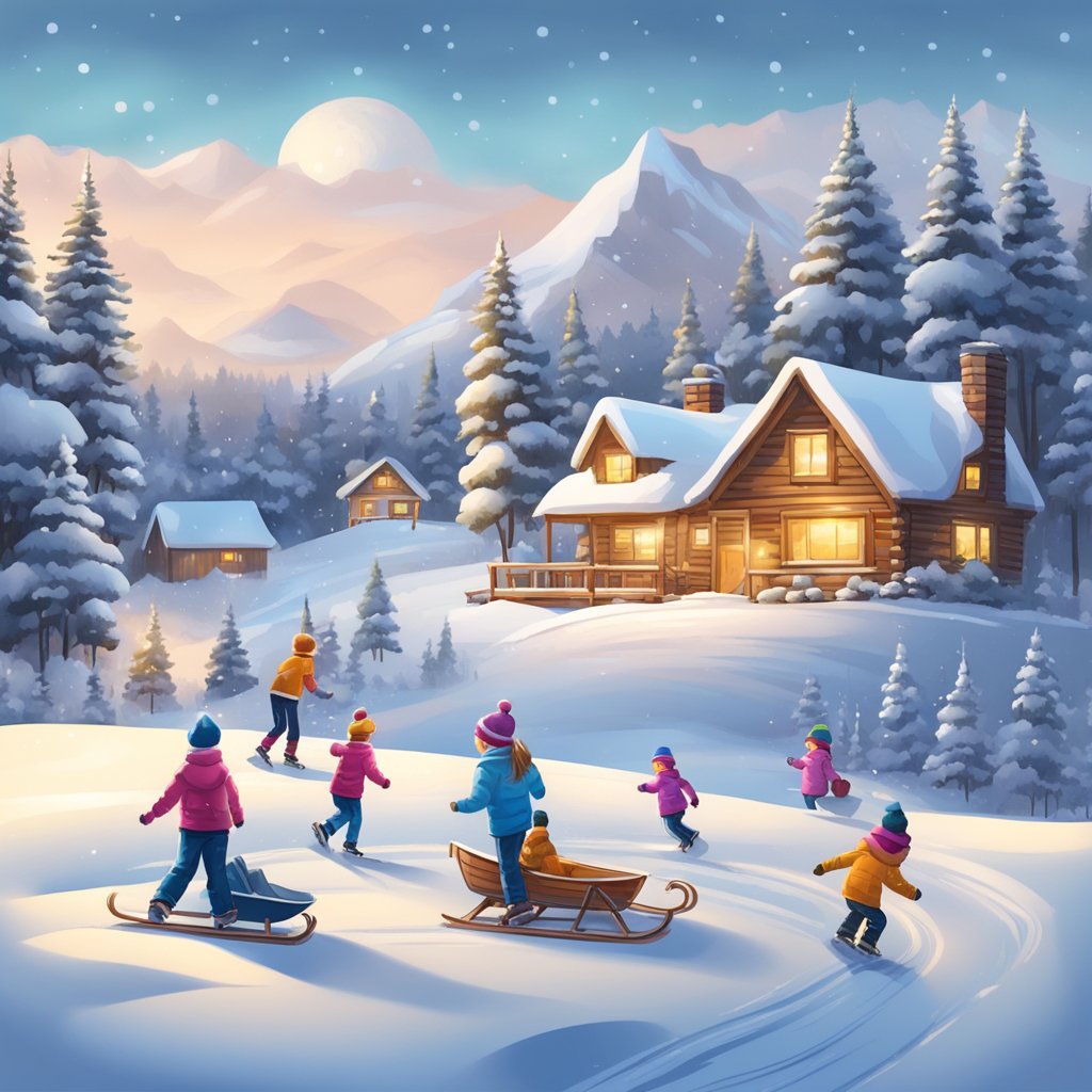Free Winter Coloring Pages for Kids and Adults - Ashley Yeo