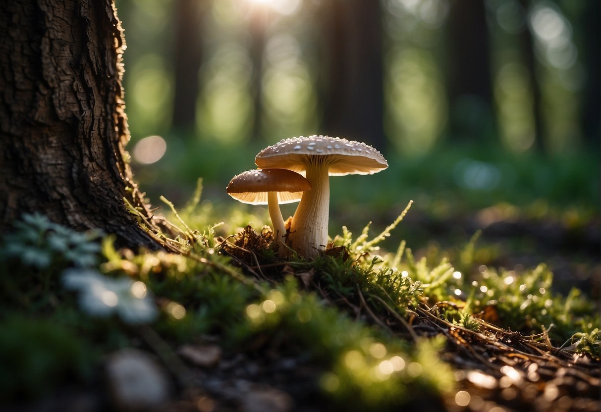 How Could Mushrooms Thrive Without Hurting Trees?