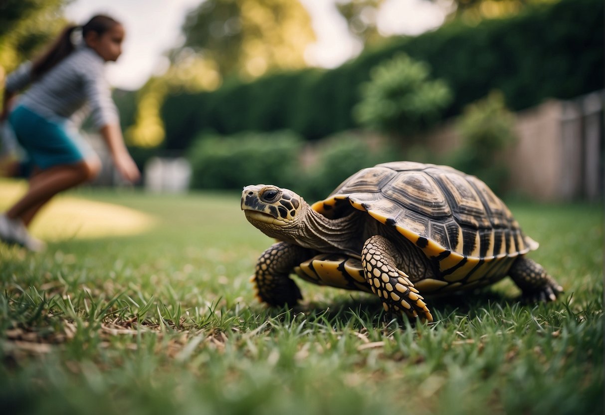 Why Does My Tortoise Chase Me: Understanding the Behavior of Pet Tortoises - Tiny Paws Tales